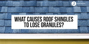 What Causes Roof Shingles to Lose Granules? | Janney Roofing